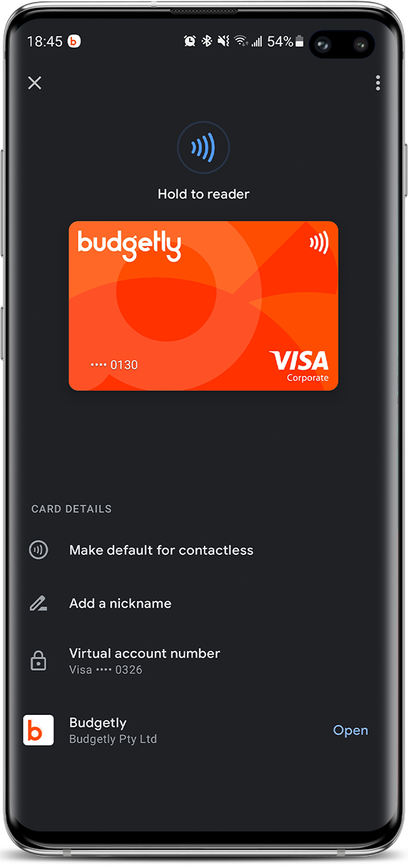 Add card to GooglePay (Android)